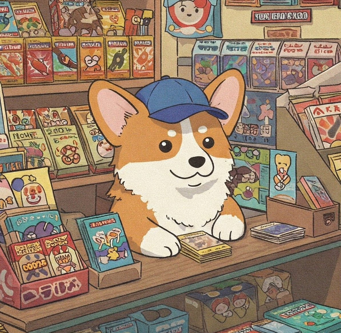 Corgi Card House | Pokémon & Magic TCG Products